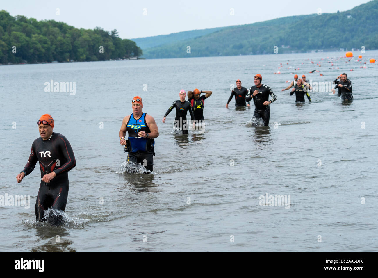 Cooperstown Triathlon 2019 Stock Photo - Alamy