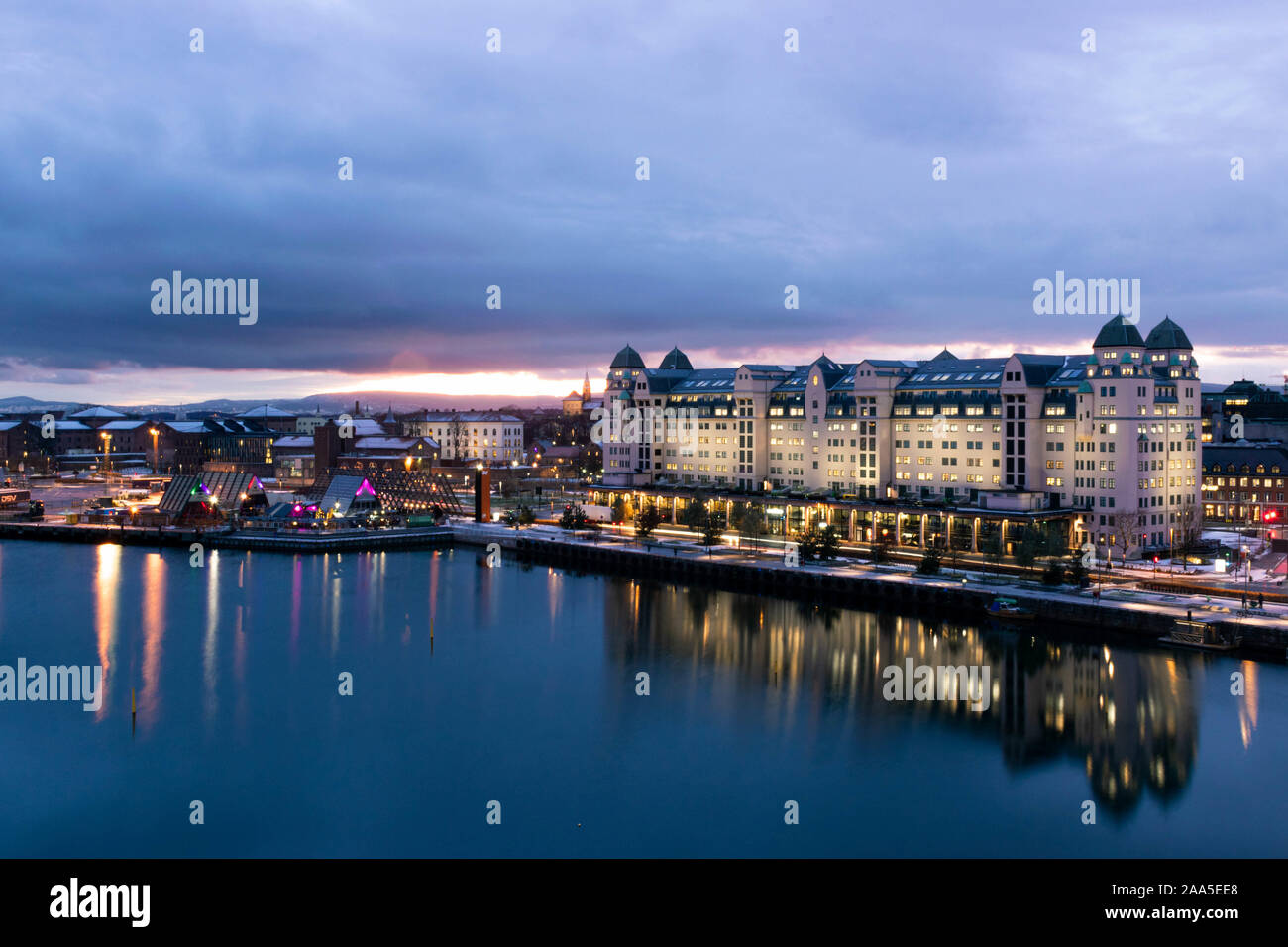 The view from the Oslo Opera House Stock Photo - Alamy