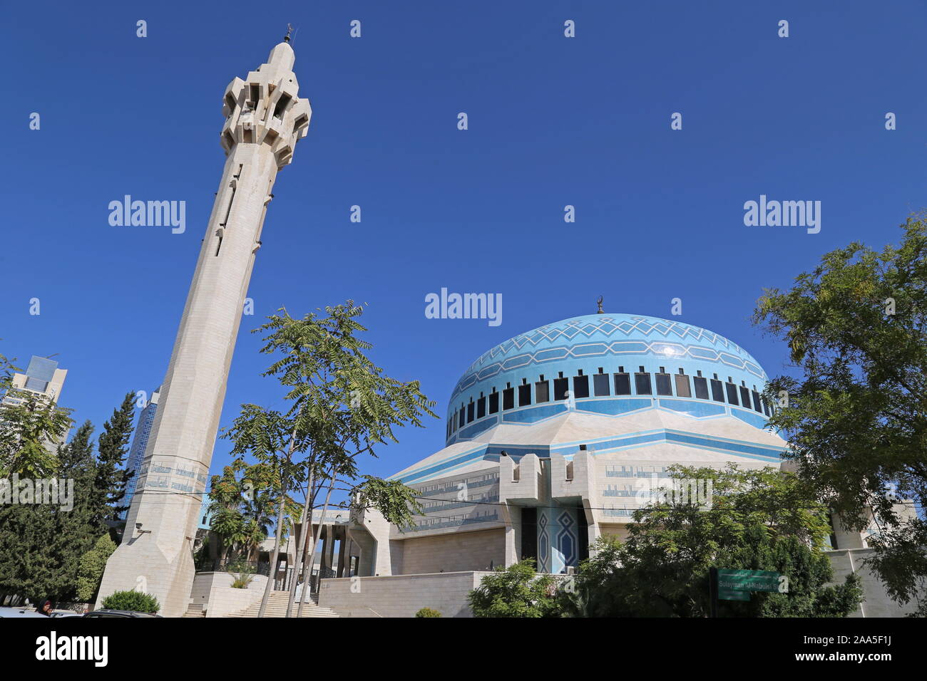 King Abdullah 1 Mosque, Sulayman Al Nabulsi Street, Jabal al Weibdeh ...