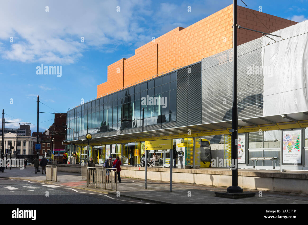 The Rochdale Riverside shopping and leisure development (under ...