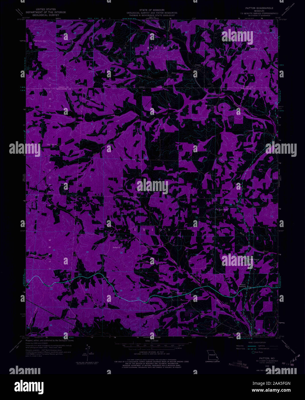 Patton map hi-res stock photography and images - Alamy