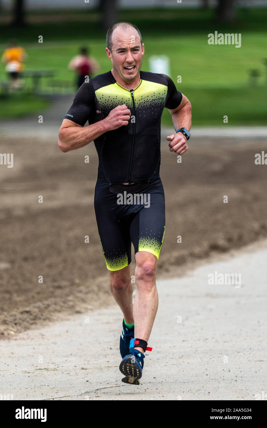 Cooperstown Triathlon 2019 Stock Photo - Alamy