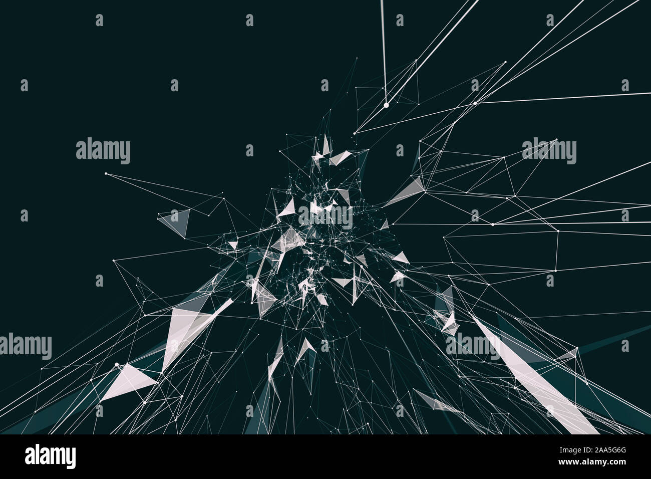 Modern futuristic network design. Internet connection concept Stock ...
