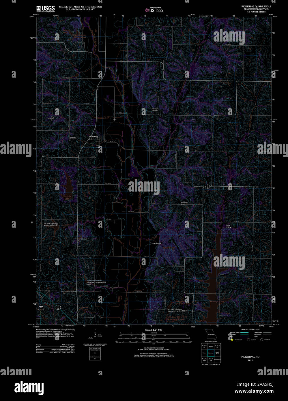 Pickering map hi-res stock photography and images - Alamy