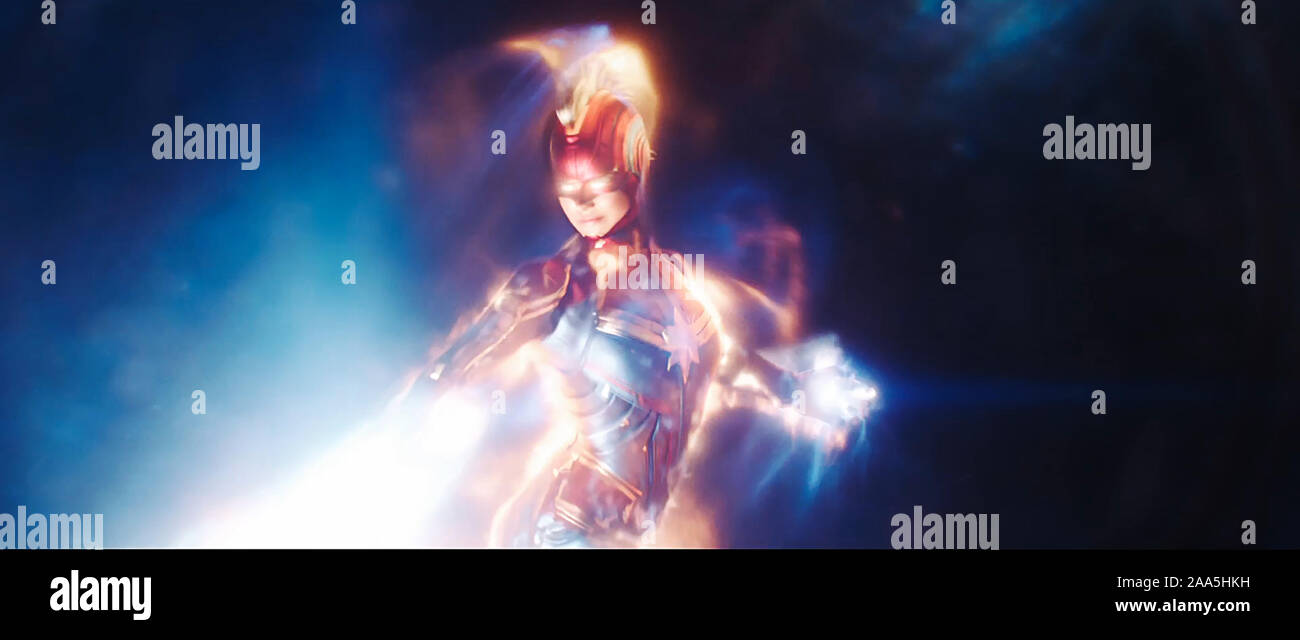 USA. Brie Larson in the ©Walt Disney Studios new movie: Captain Marvel ...