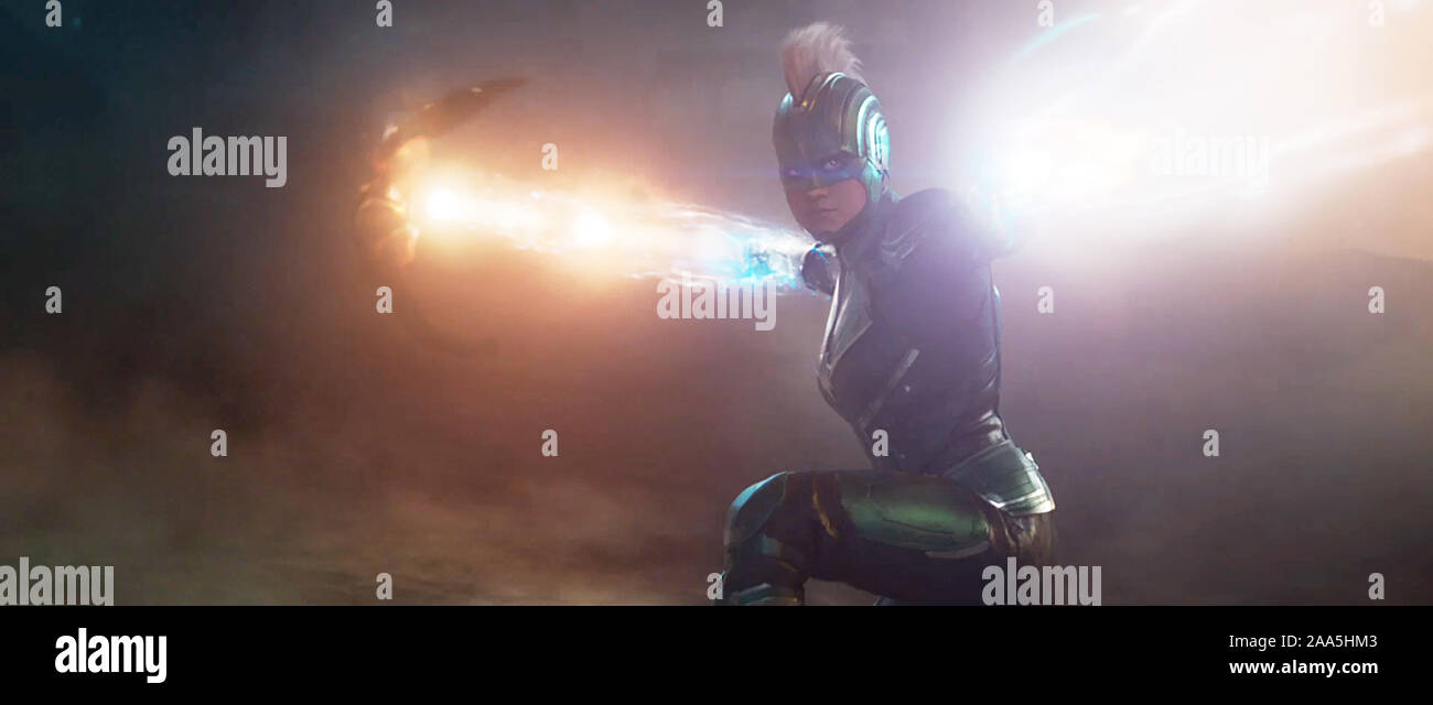 USA. Brie Larson in the ©Walt Disney Studios new movie: Captain Marvel ...