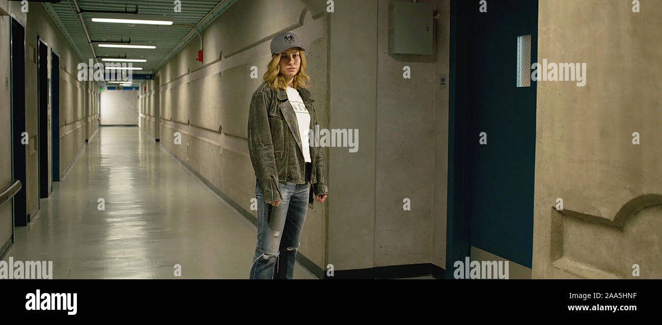 USA. Brie Larson in the ©Walt Disney Studios new movie: Captain Marvel ...