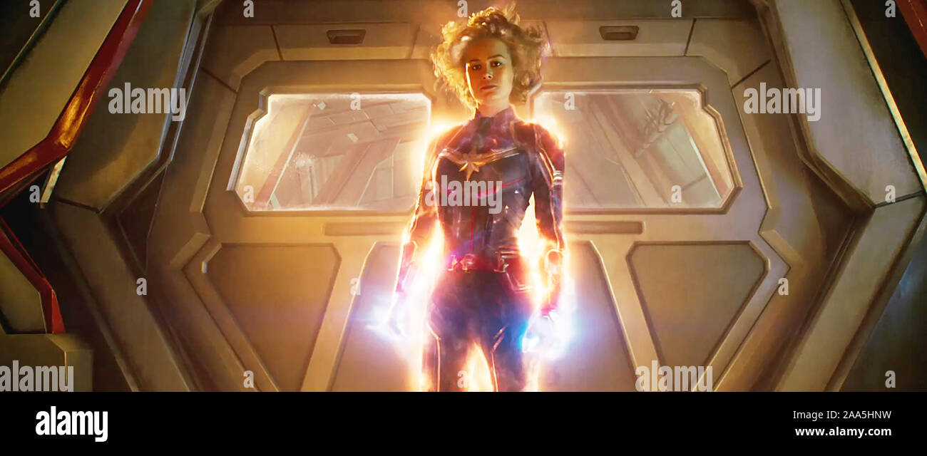 USA. Brie Larson in the ©Walt Disney Studios new movie: Captain Marvel ...