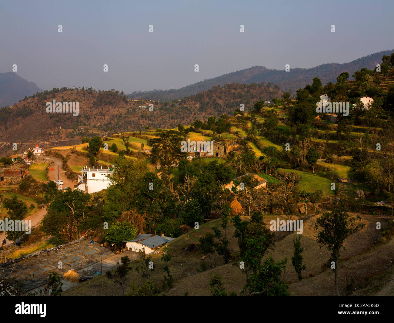 Kala Agar Village on Kumaon Hills, where Jim Corbett come after the ...