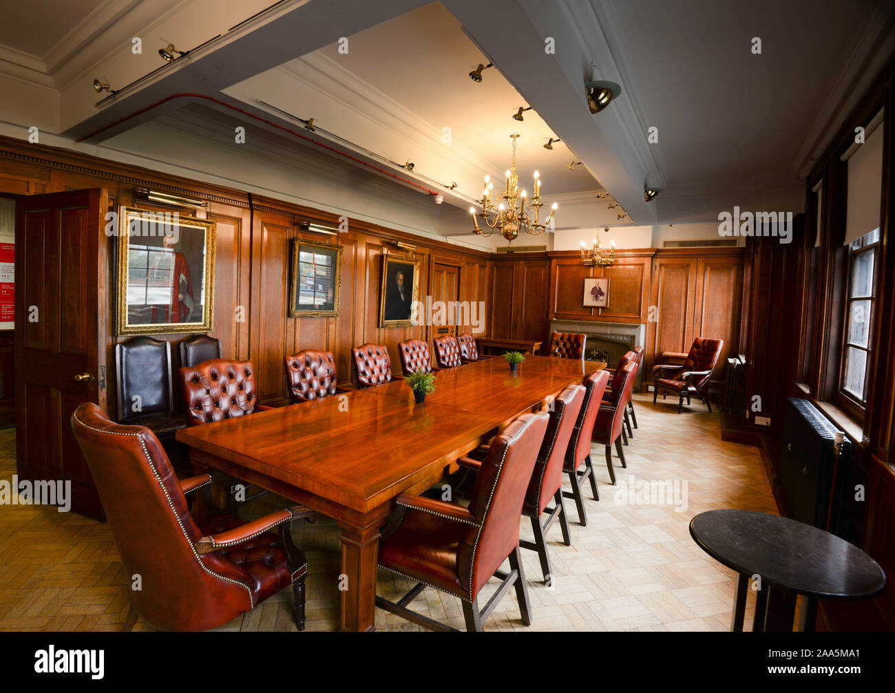 The boardroom of the former Tetley building in Leeds, West Yorkshire ...