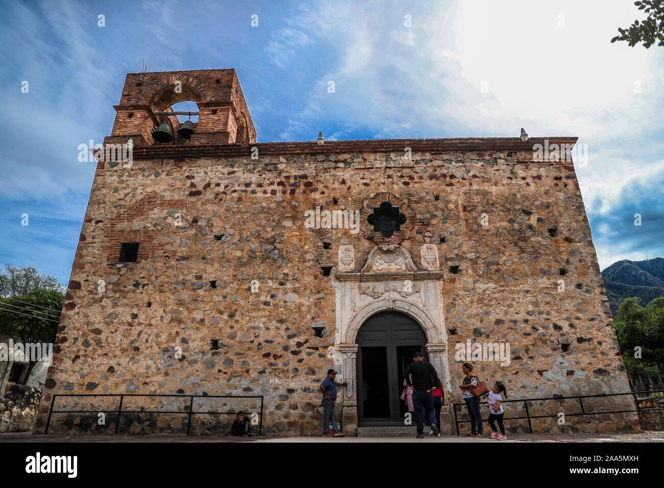 Chapel of the Virgin of the Balvanera in the La Aduana community in ...