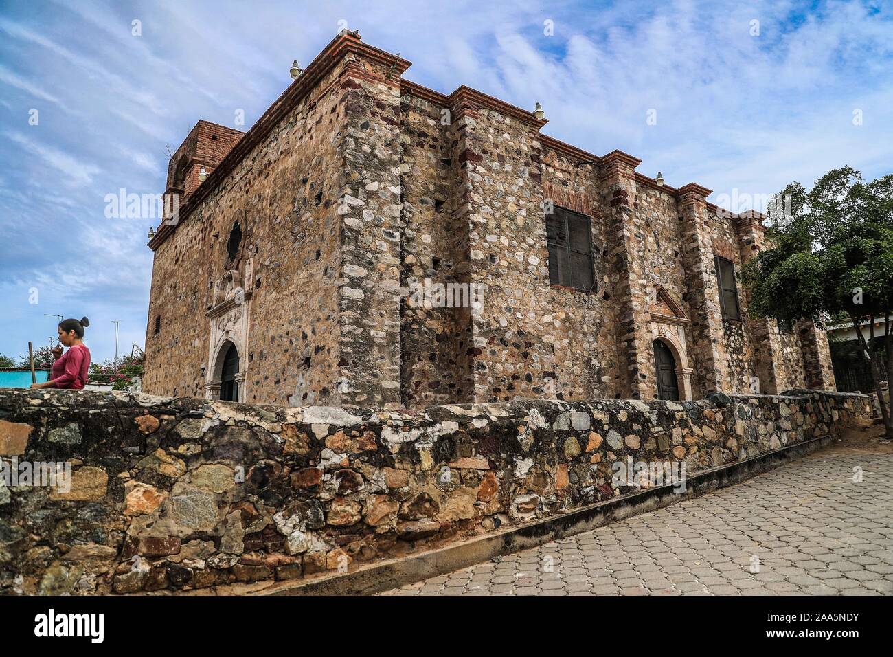 Chapel of the Virgin of the Balvanera in the La Aduana community in ...