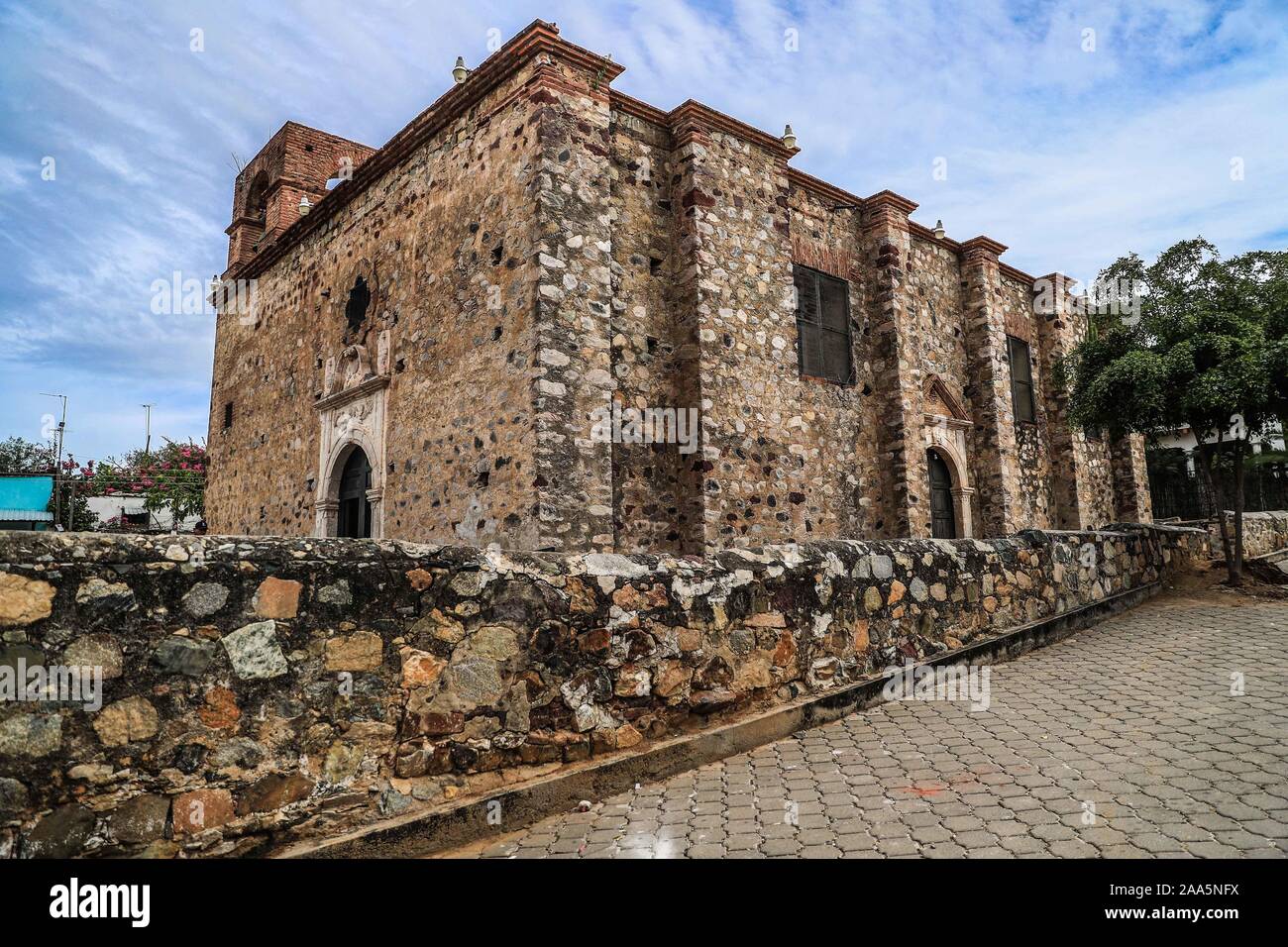 Chapel of the Virgin of the Balvanera in the La Aduana community in ...