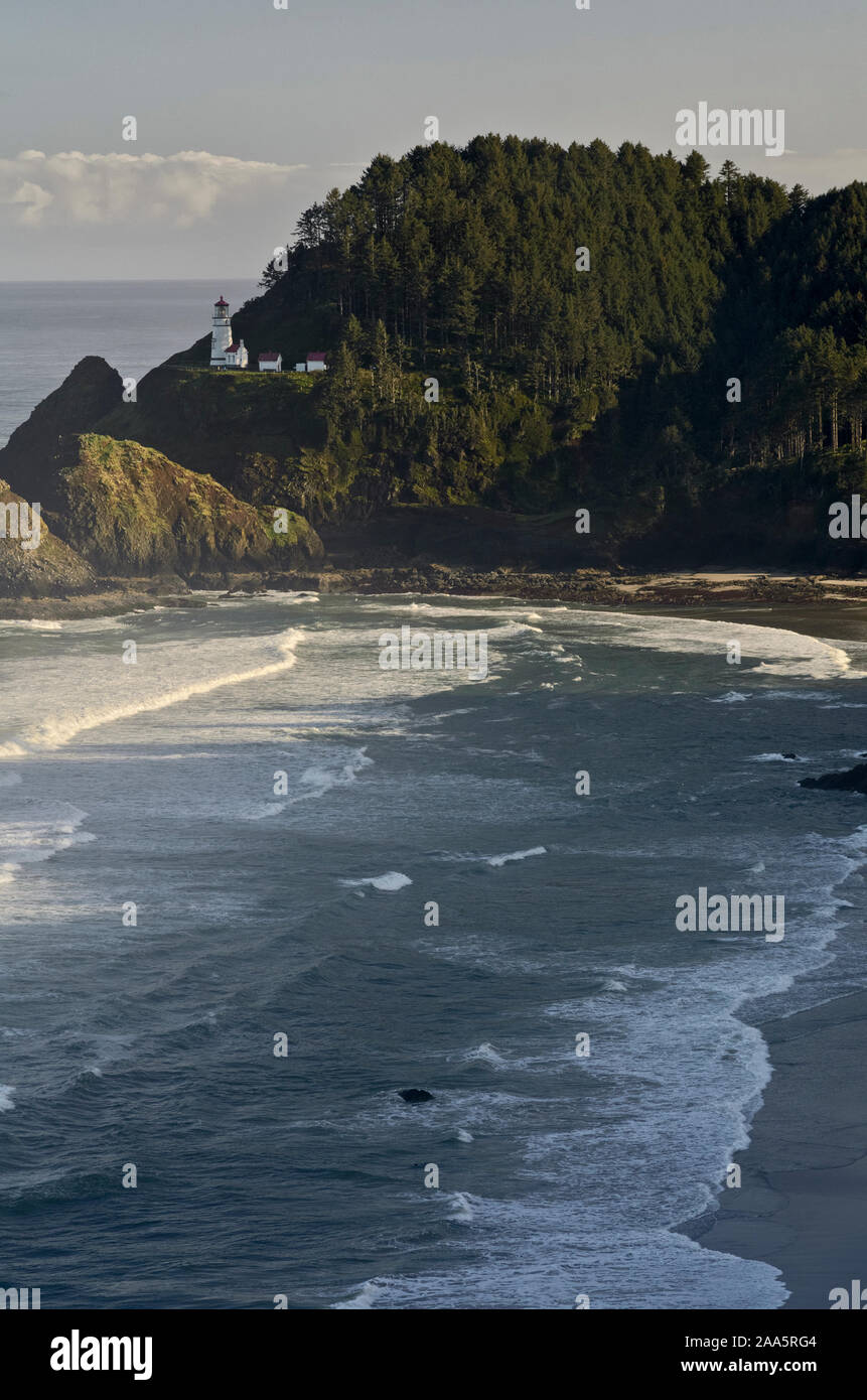 Heceta Head, part of Devils Elbow State Park, near Florence, Oregon ...