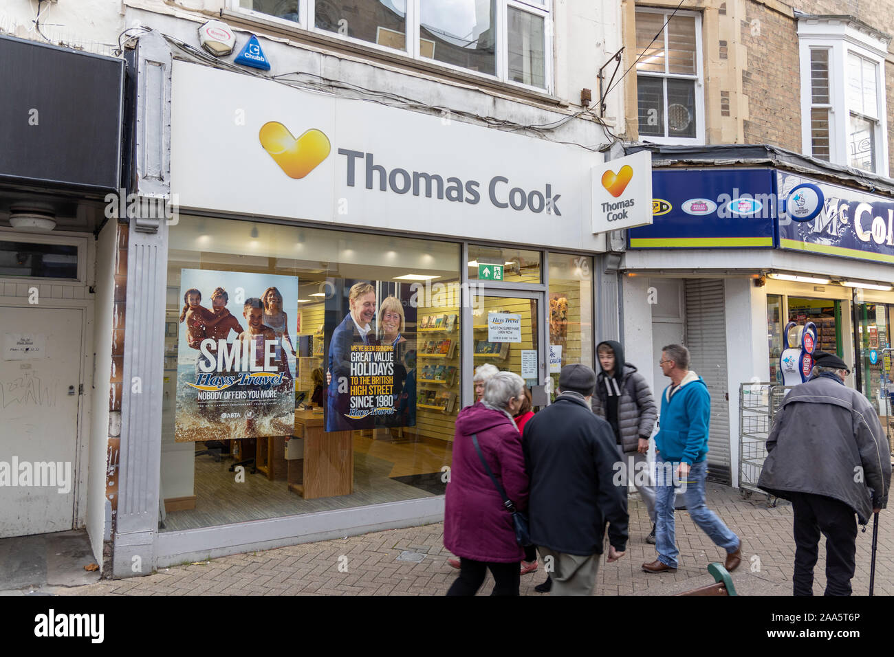 Thomas cook storefront hi-res stock photography and images - Alamy