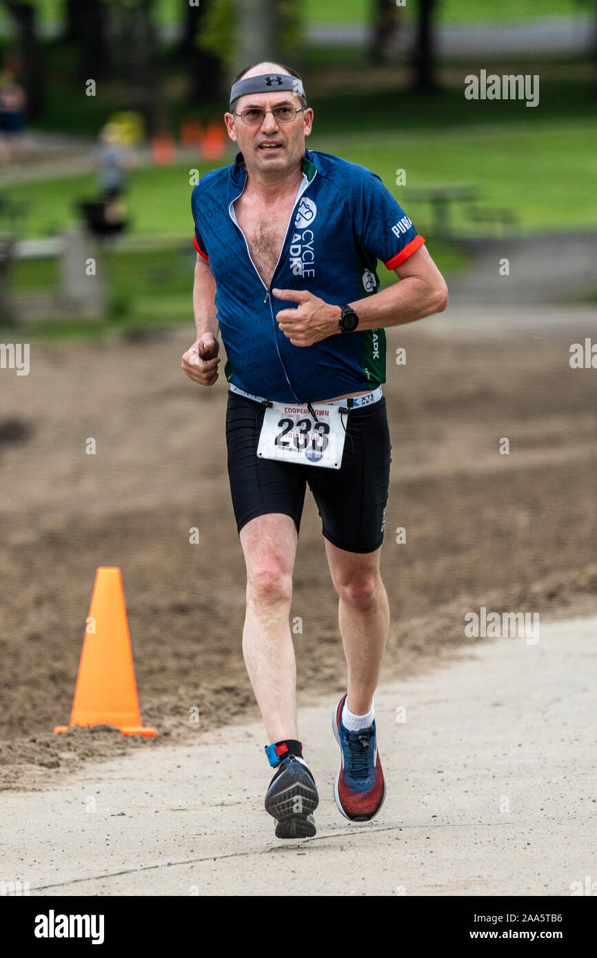 Cooperstown Triathlon 2019 Stock Photo - Alamy