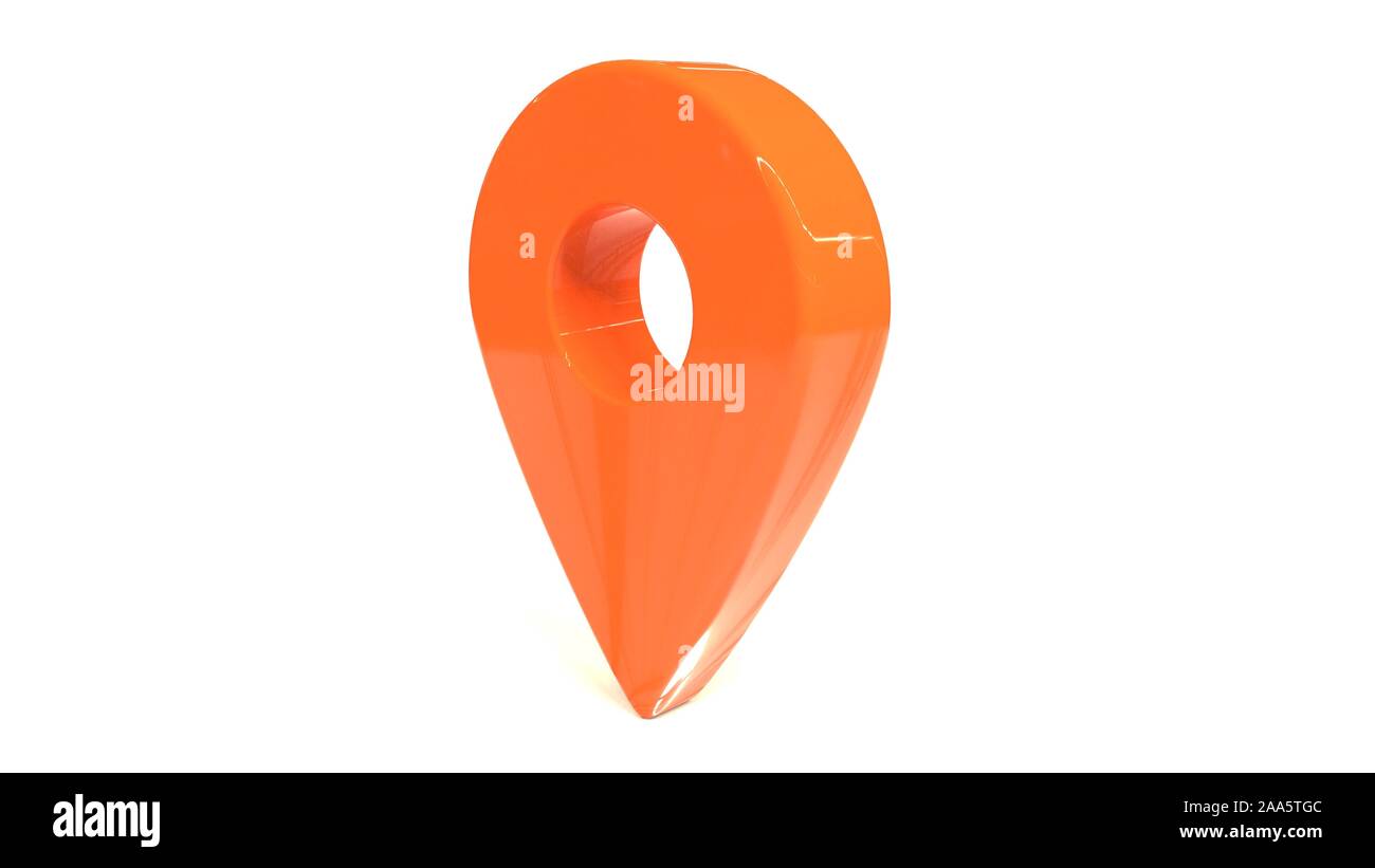 Red pin on map usa hi-res stock photography and images - Alamy