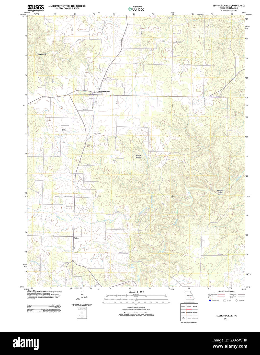 Raymondville map Cut Out Stock Images & Pictures - Alamy
