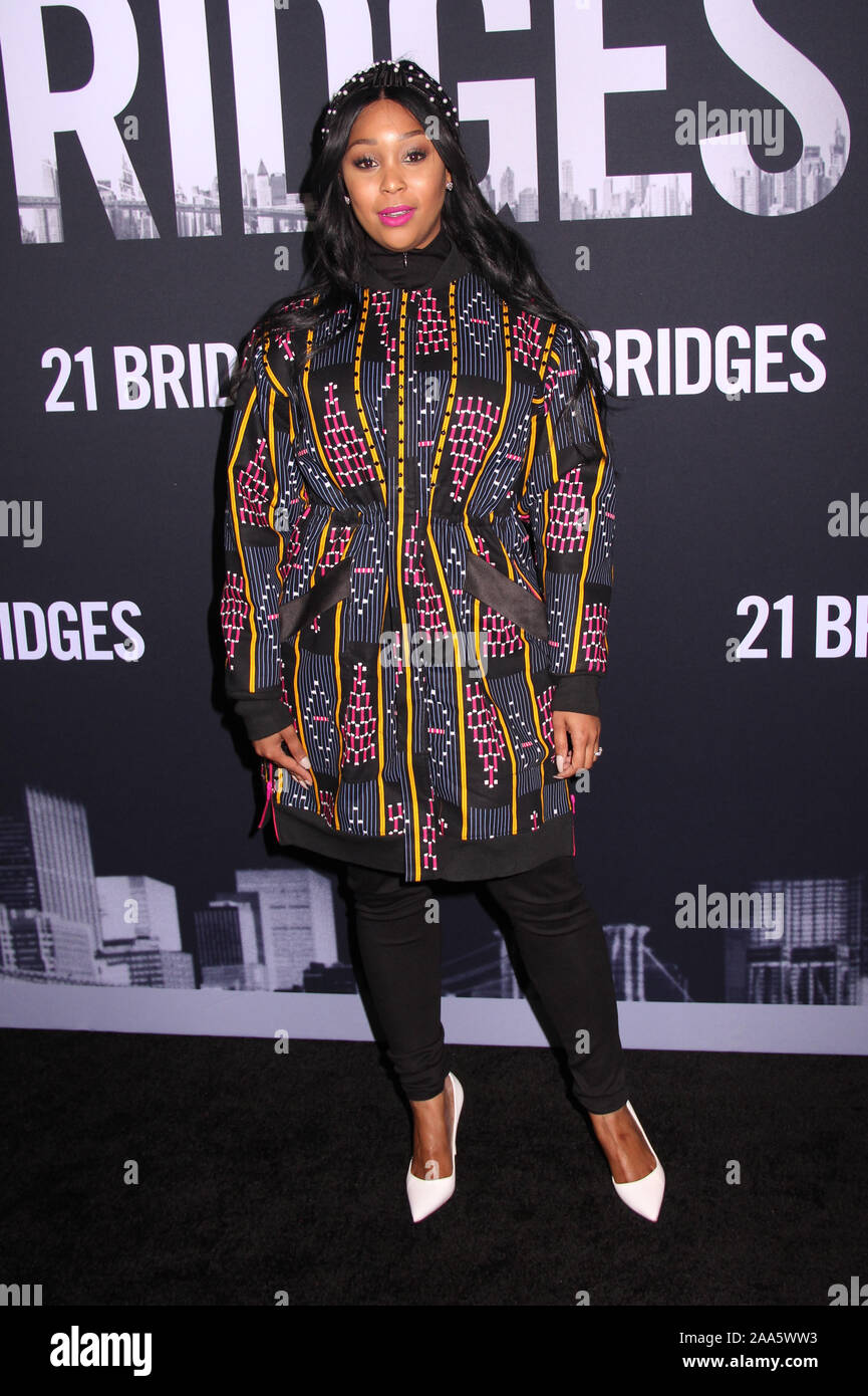 New York, NY, USA. 19th Nov, 2019. Minnie Dlamini-Jones at the New York ...