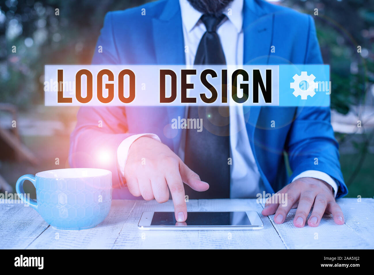 Word writing text Logo Design. Business photo showcasing a graphic ...