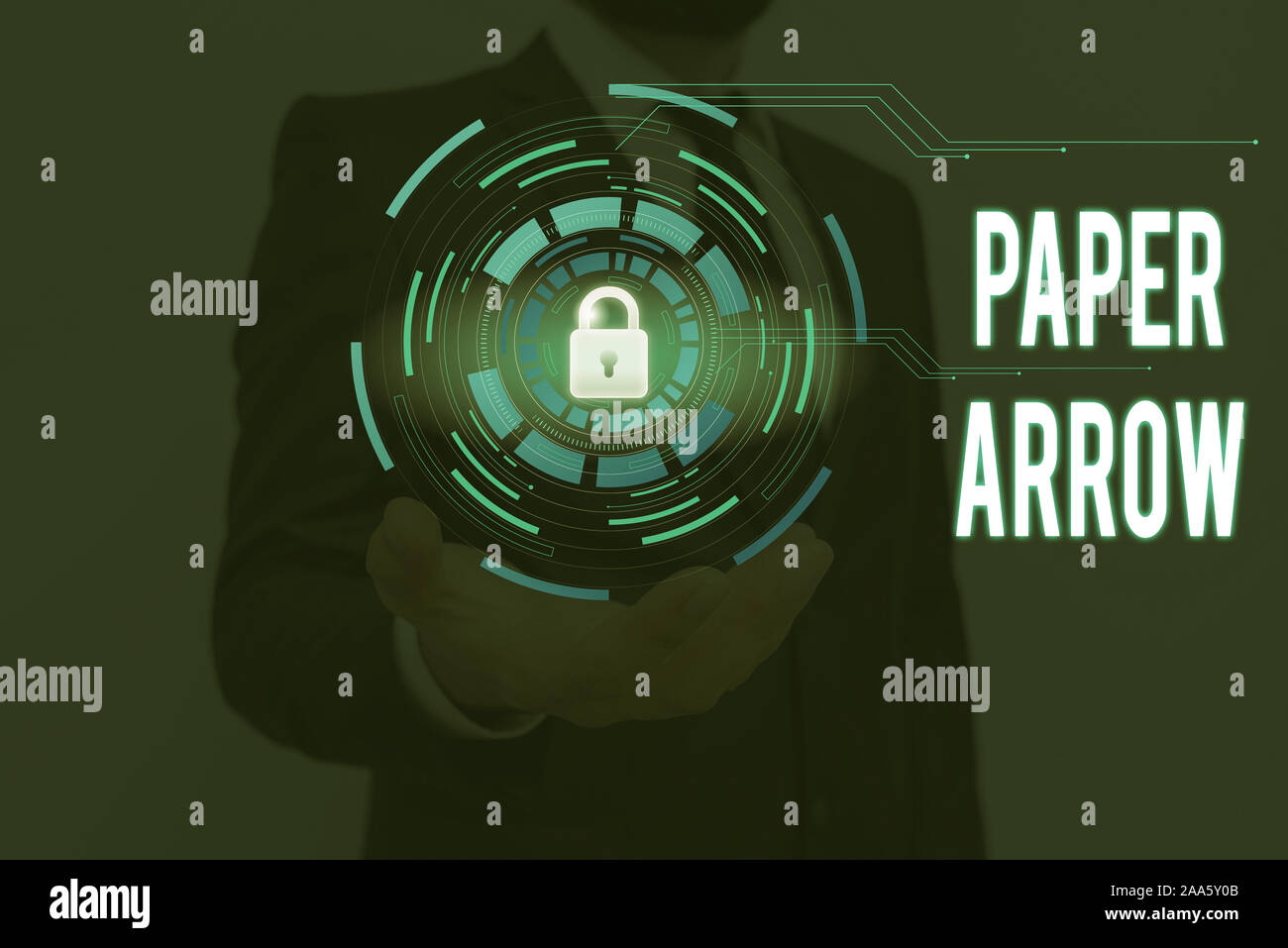 Writing note showing Paper Arrow. Business concept for Business ...