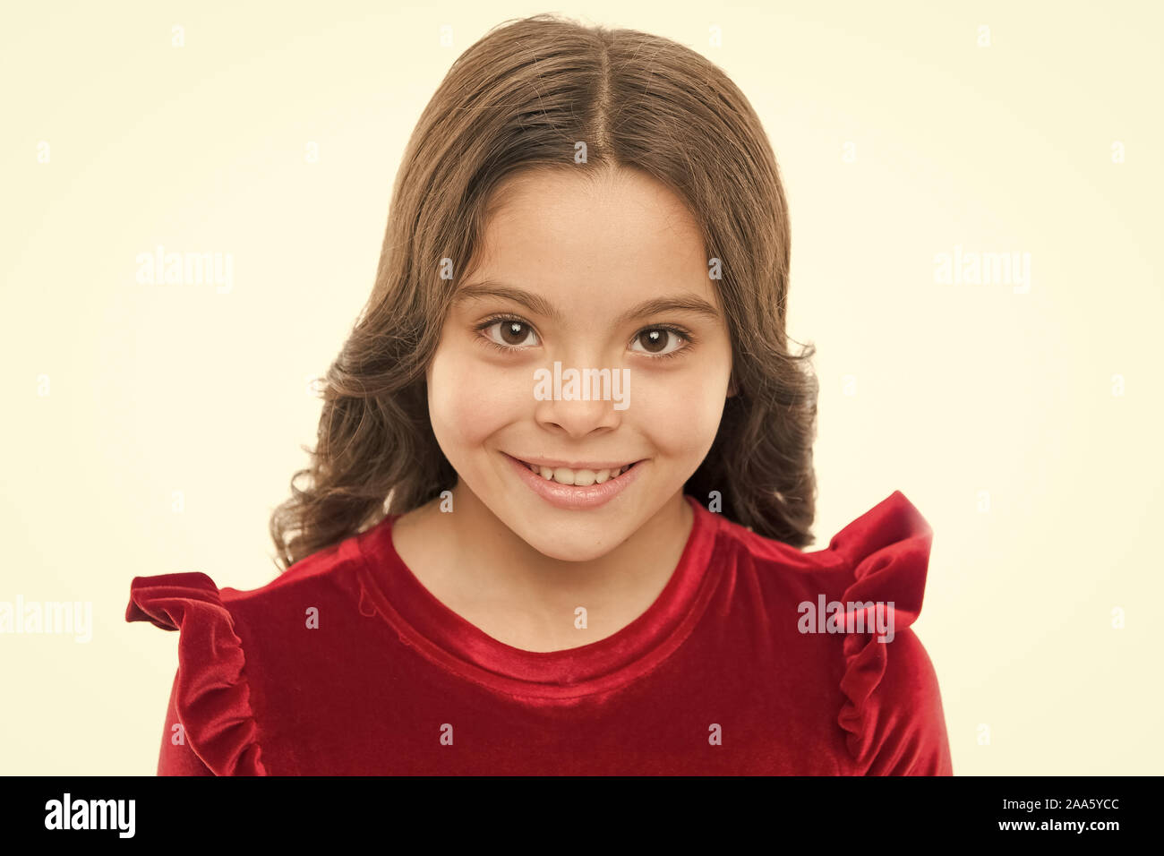 childhood happiness. skincare and kid hairdresser. childrens day. small ...