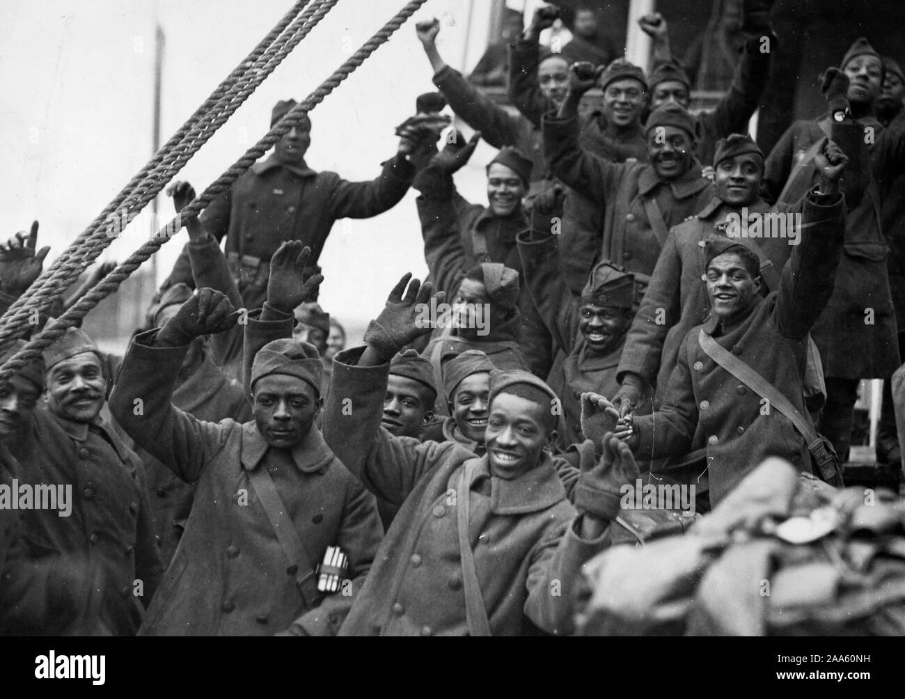 WW I Photos - Colored / African American Troops - The famous 369th ...