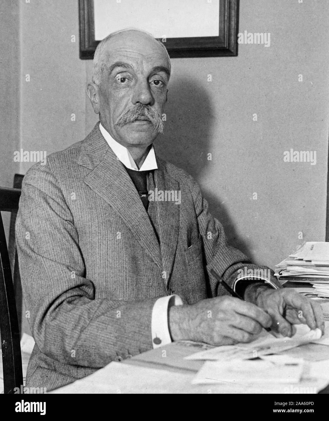 Dr. Constantine Dumba, ex-Austrian ambassador to U.S. - 1917 Stock ...