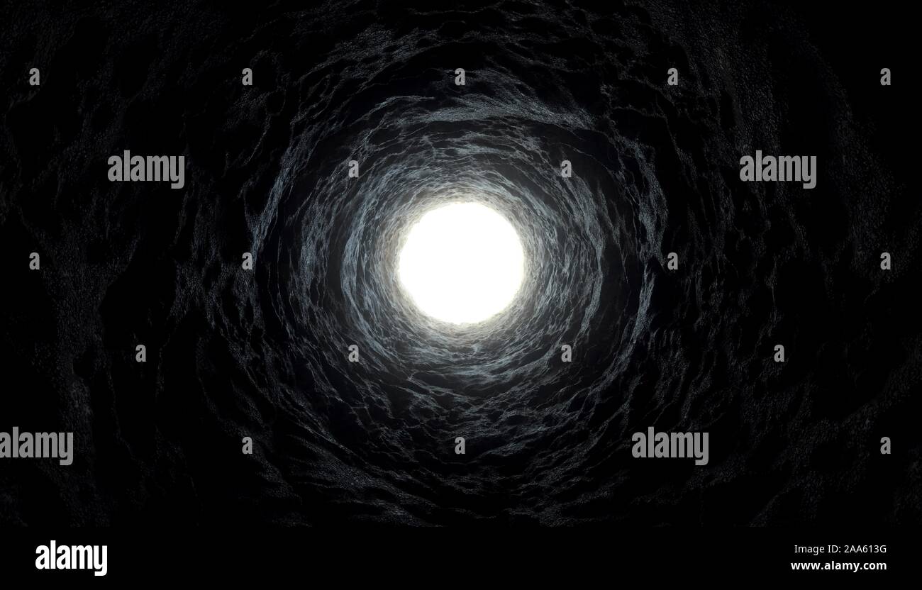 inside the well Stock Photo - Alamy