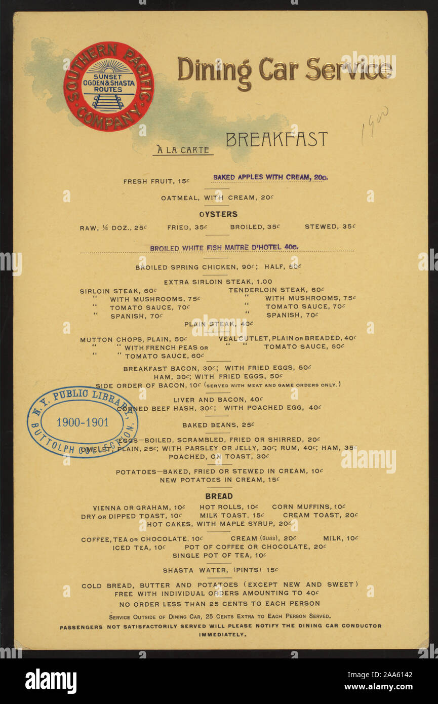 Handwritten menus hi-res stock photography and images - Alamy