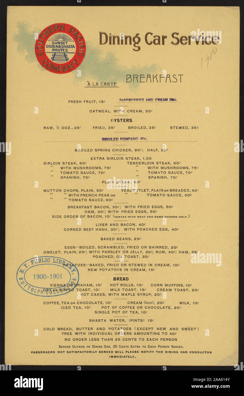 Handwritten menus hi-res stock photography and images - Alamy