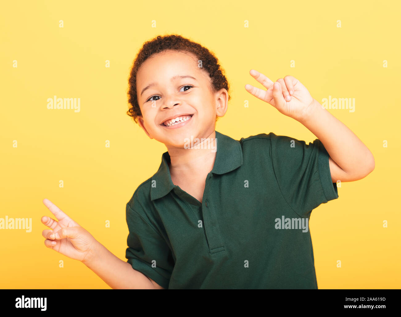 Young happy african boy hi-res stock photography and images - Alamy