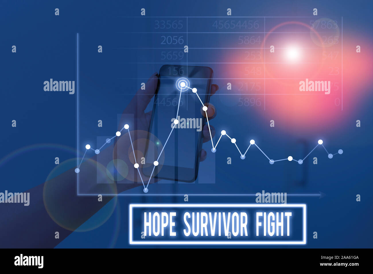 Conceptual hand writing showing Hope Survivor Fight. Concept meaning ...