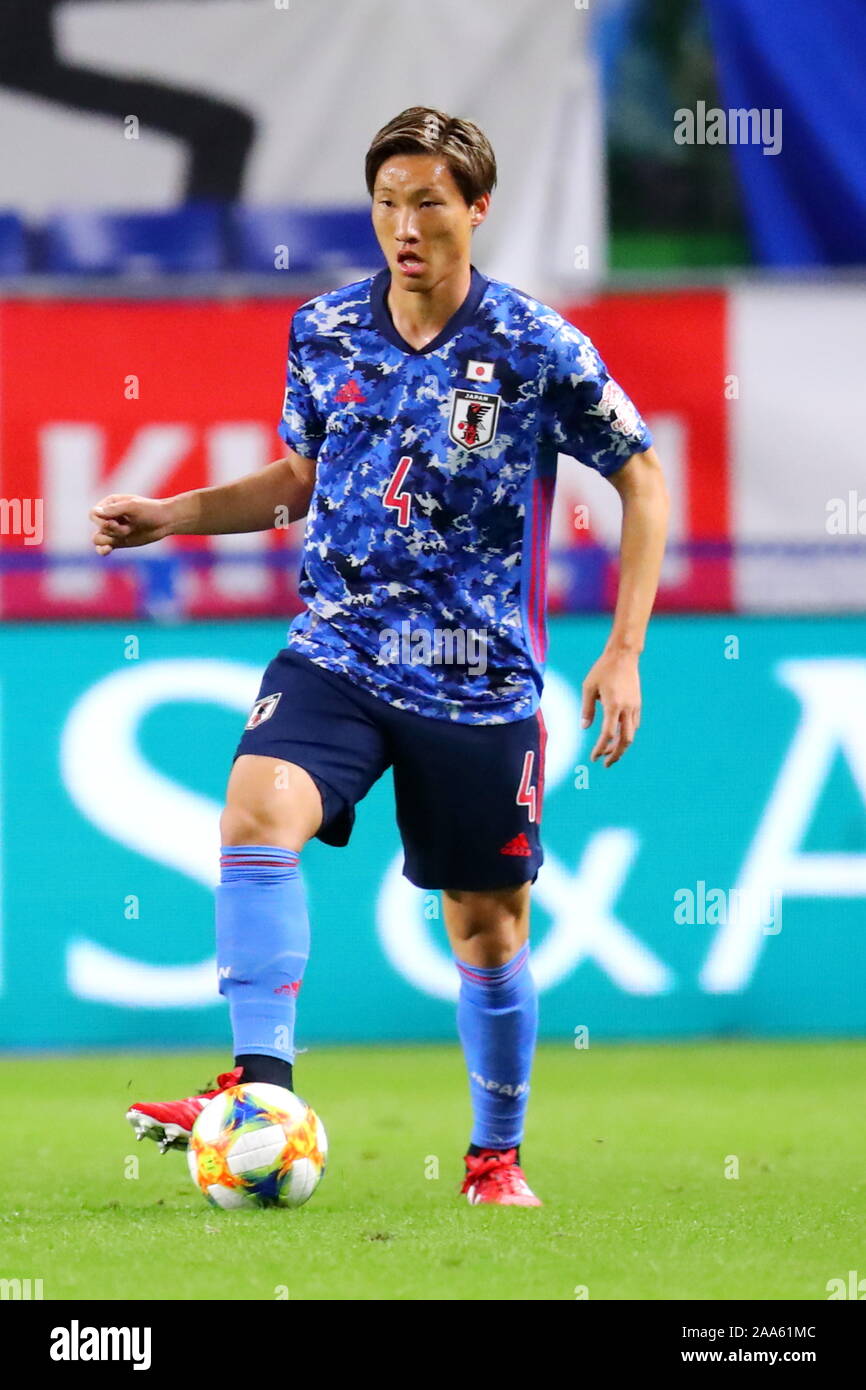 Osaka, Japan. 19th Nov, 2019. Shinnosuke Hatanaka (JPN) Football/Soccer ...