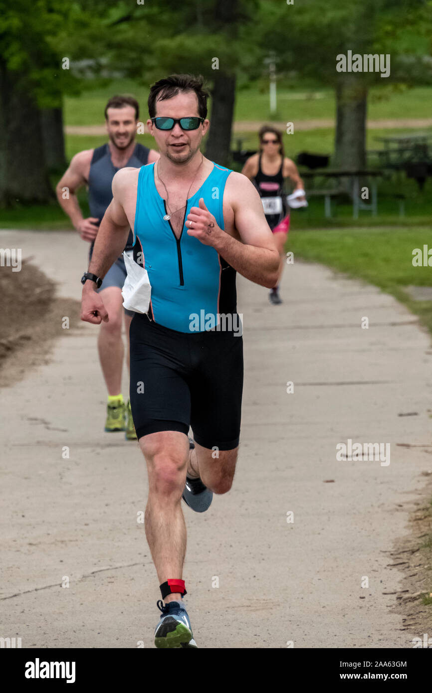 Cooperstown Triathlon 2019 Stock Photo - Alamy