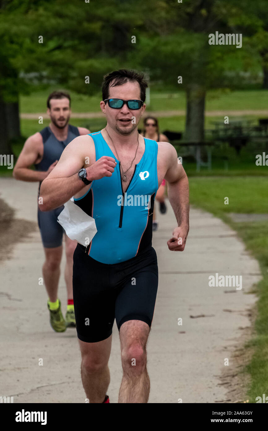 Cooperstown Triathlon 2019 Stock Photo - Alamy