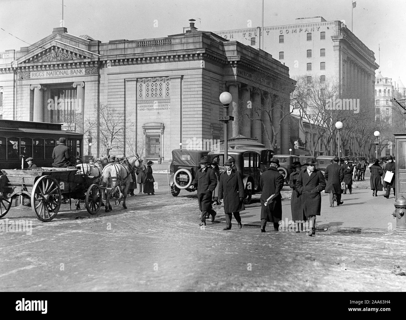 Early 1900s riggs national bank hi-res stock photography and images - Alamy