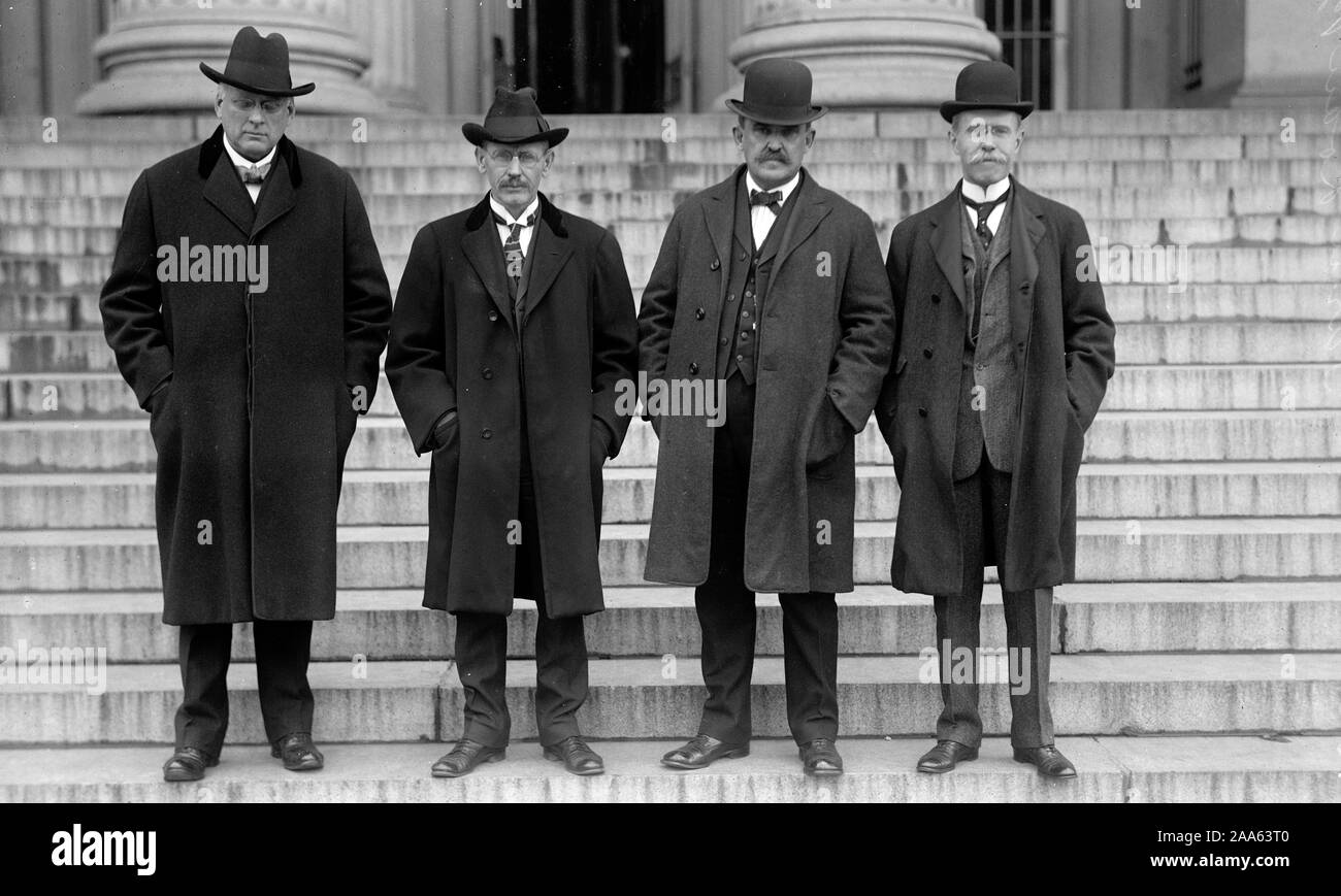 Members of the Federal Farm Loan Board ca. 1914-1918 Stock Photo - Alamy