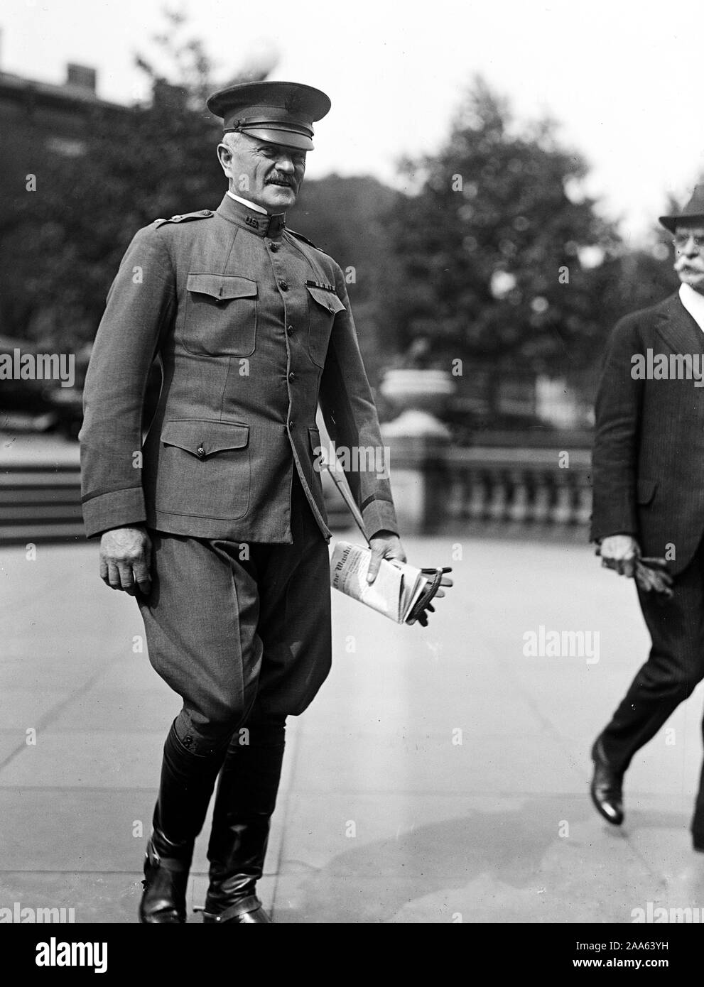 1910s general john j pershing Black and White Stock Photos & Images - Alamy