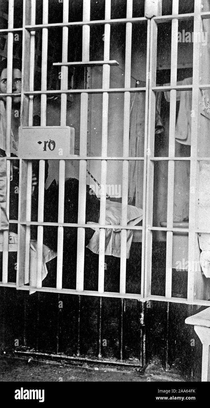 Womans suffrage in jail hi-res stock photography and images - Alamy