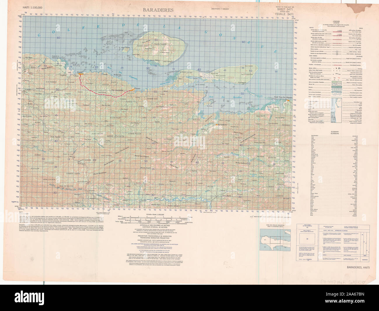 Some maps lack series statement. Some maps printed by Army Map Service ...