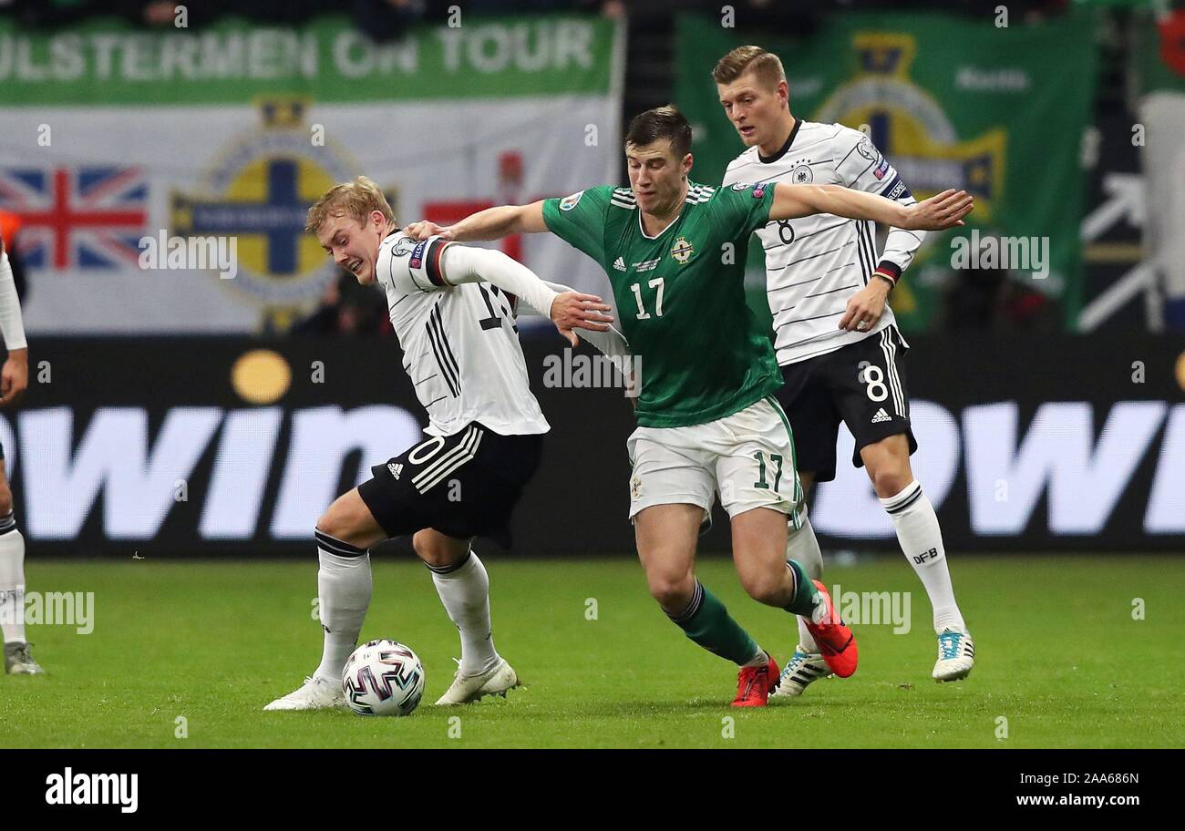 Frankfurt, Deutschland. 19th Nov, 2019. firo: 19.11.2019, Football ...