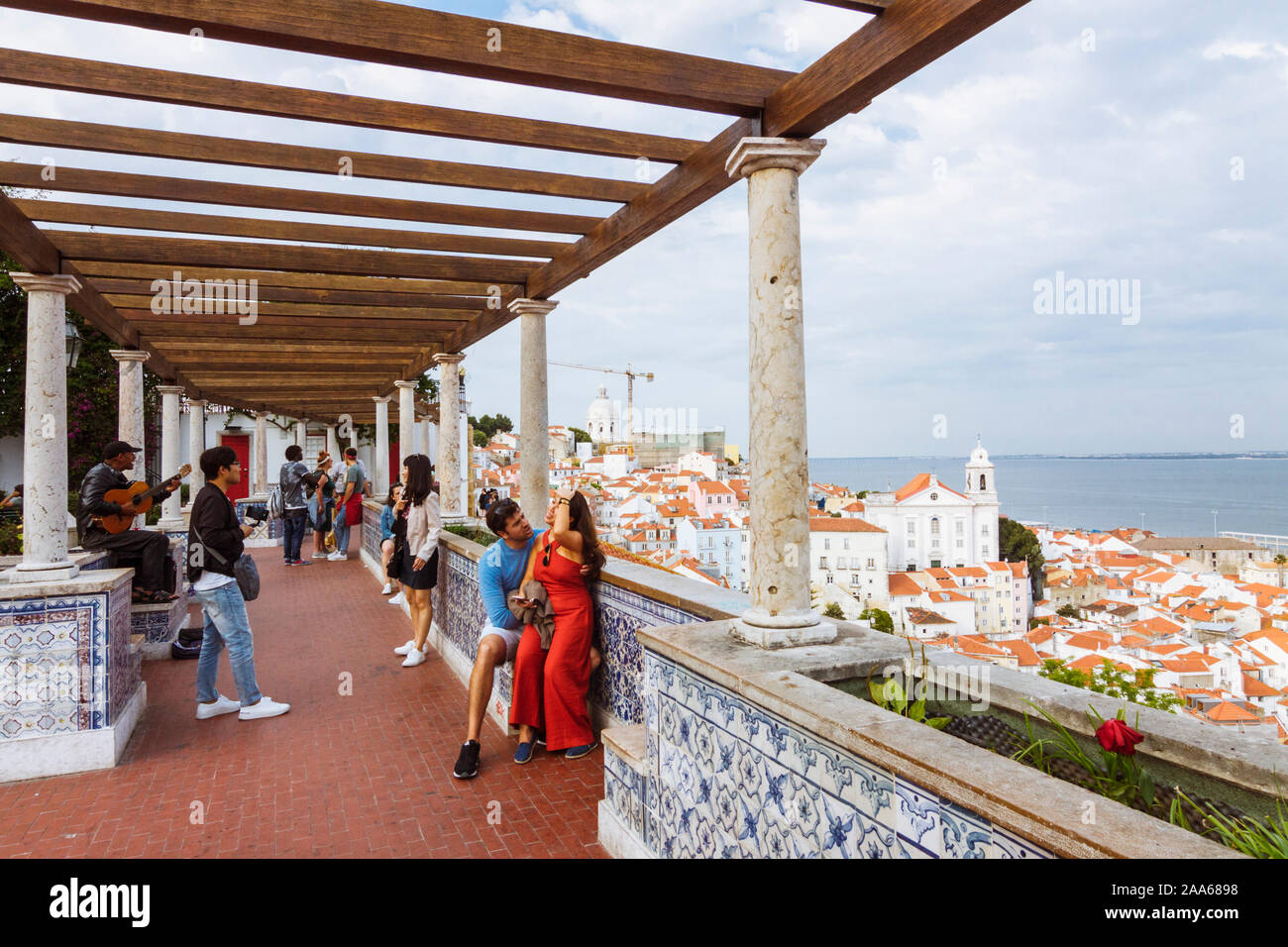 Lookout miradouro de santa luzia hi-res stock photography and images ...