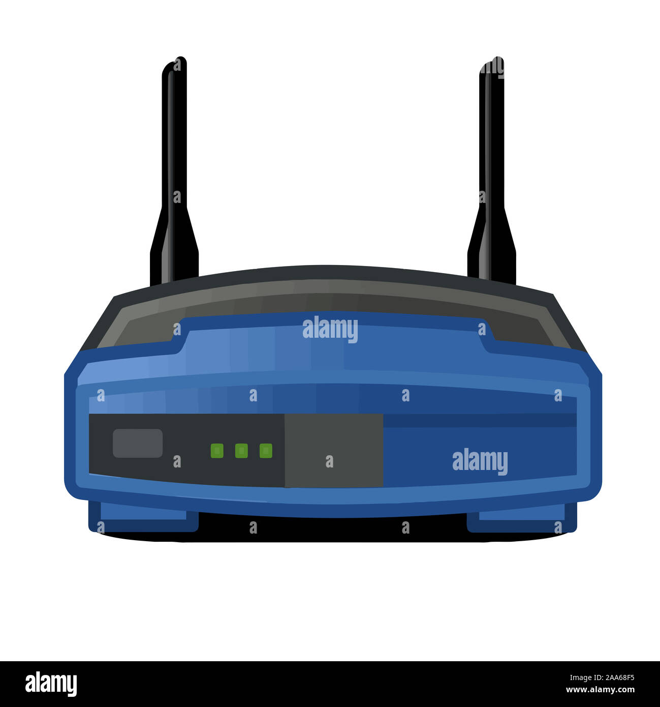 wireless router blue broadband connection data eletronic illustration ...