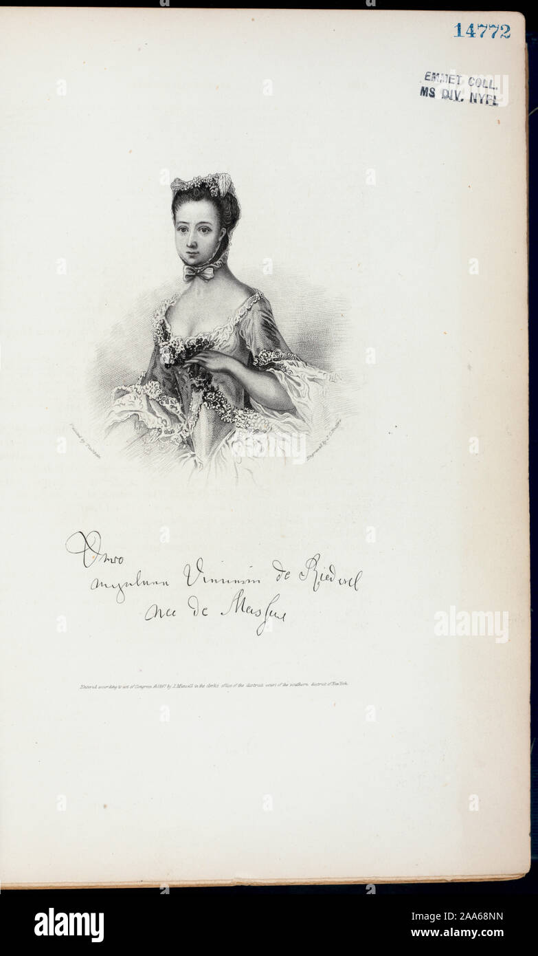 EM14772; Baroness De Riedesel Stock Photo - Alamy