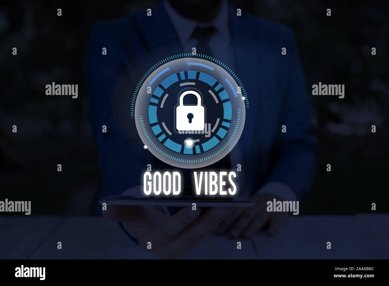 Conceptual hand writing showing Good Vibes. Concept meaning slang ...