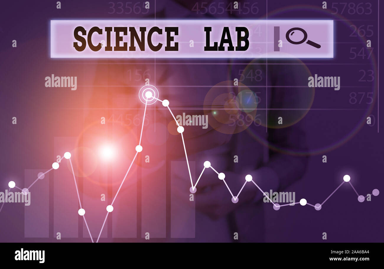 Handwriting text writing Science Lab. Conceptual photo special facility ...