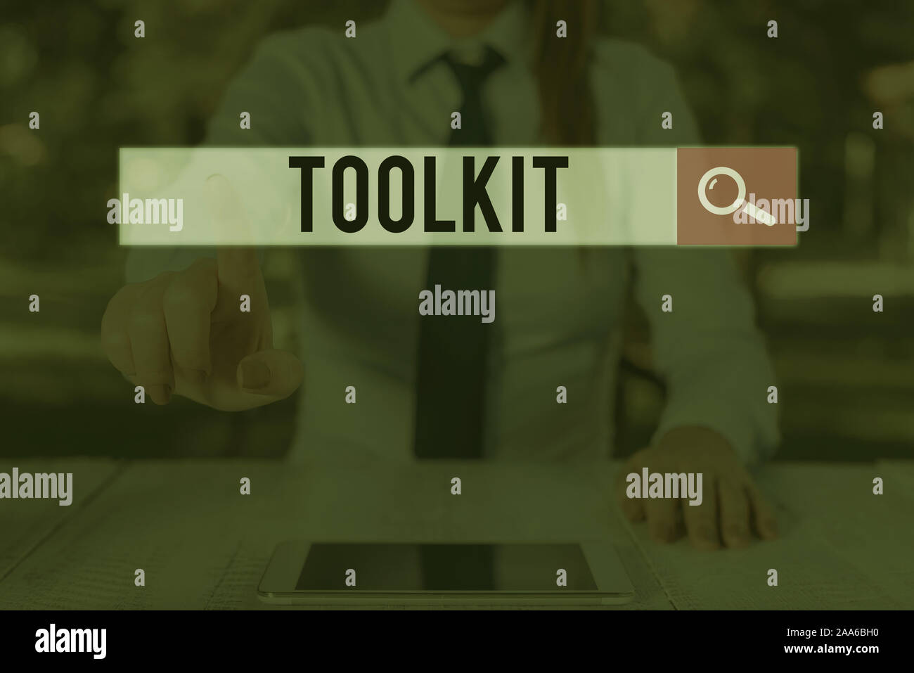 Writing note showing Toolkit. Business concept for set of tools kept in ...