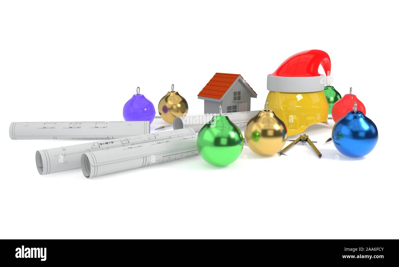 Christmas construction Cut Out Stock Images & Pictures - Alamy