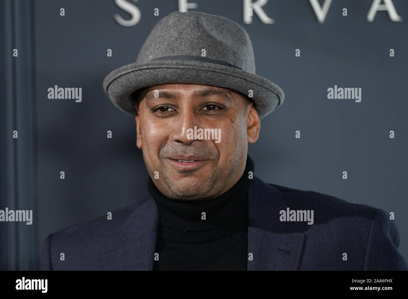 New York, United States. 19th Nov, 2019. Ashwin Rajan arrives on the ...